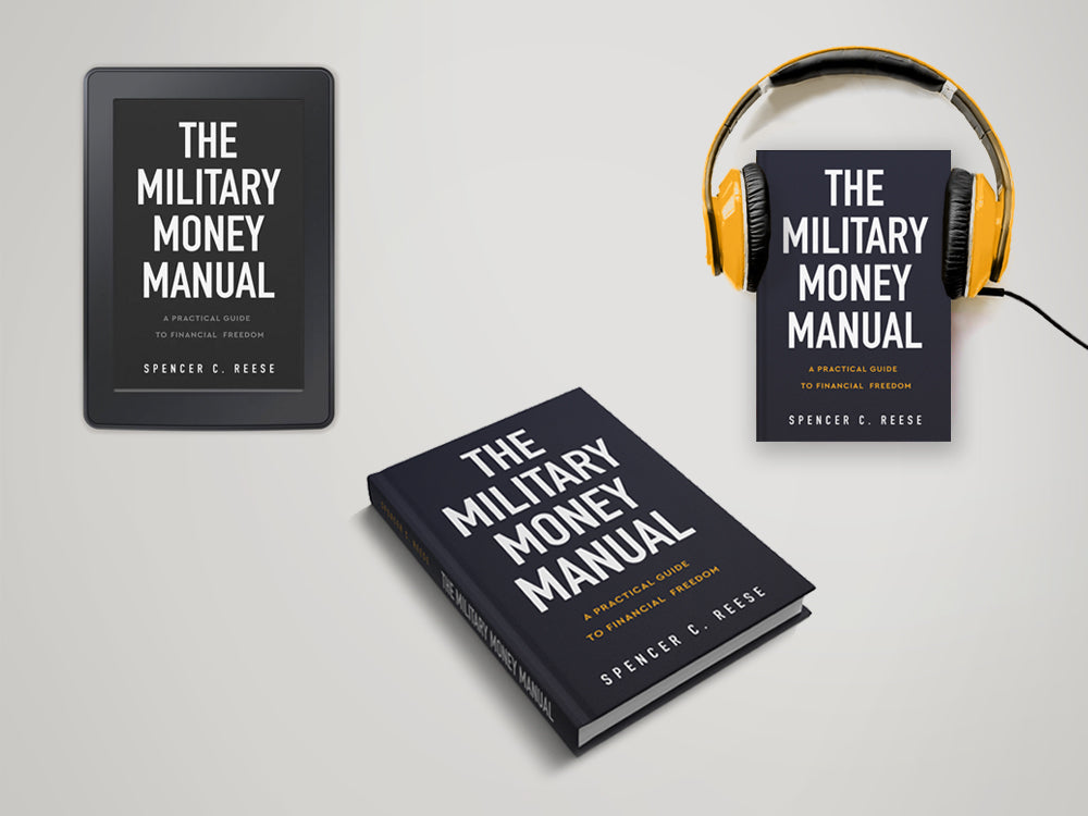 Ultimate Bundle - Hardcover Book, Ebook, Audiobook – Military Money Manual